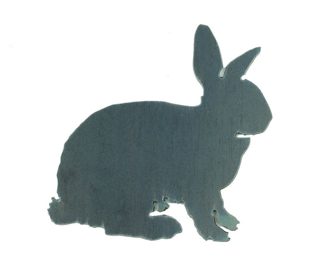 Rabbit Metal Wall Art | Craft Metal Pieces | Bunny Rabbit Cutout | DIY ...