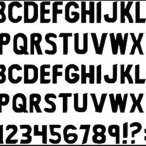 Metal Number, Metal Letters, Bronic Font, Small Metal Letters, Large ...