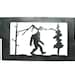 Bigfoot Fire Pit Bigfoot Gifts Large Sasquatch Steel Fire Pit Firepits ...