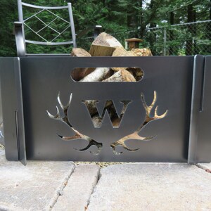 FIRE PIT PERSONALIZED, Custom and Portable. Add Your Initial Into the ...