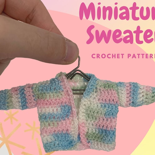 Basic Mini Sweater Crochet Pattern - Etsy