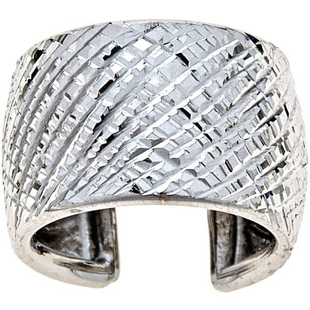 10kt Solid Gold | White Solid Gold | Gold Ear Cuff | Minimalist Ear ...