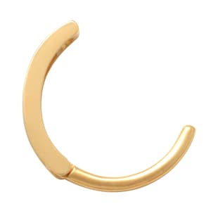 10kt Solid Gold | Belly Huggies | Hoop Belly Ring | Belly Button Rings ...