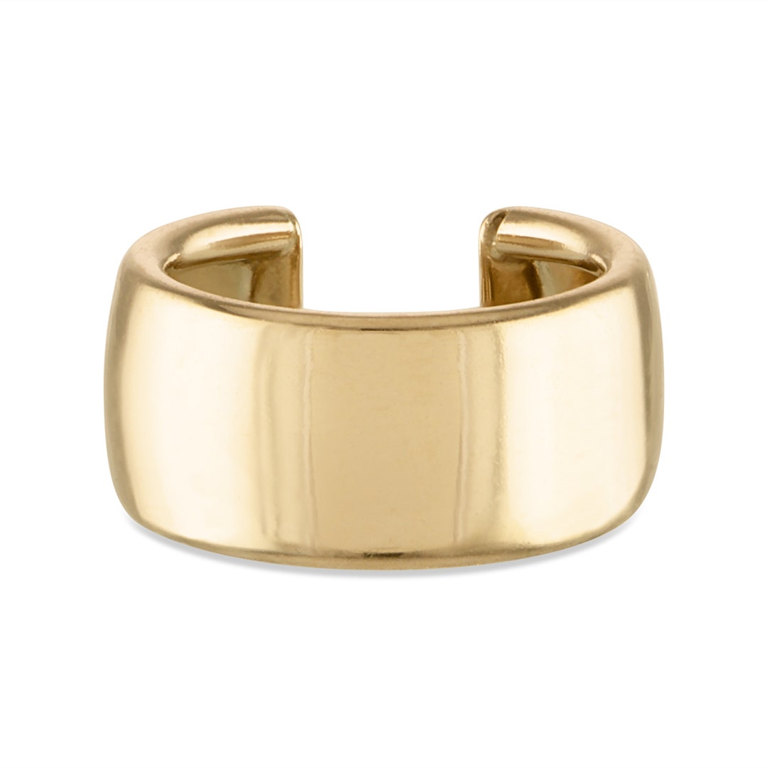 14kt Solid Gold | Ear Cuff | Solid Gold | Gold Ear Cuff | Minimalist ...