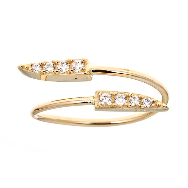 Gold Toe Ring - Etsy