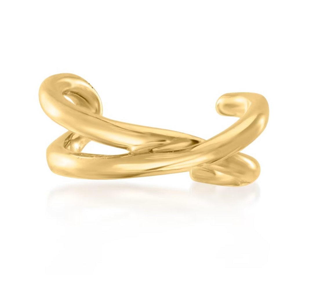 14kt Solid Gold | Ear Cuff | Solid Gold | Gold Ear Cuff | Minimalist ...