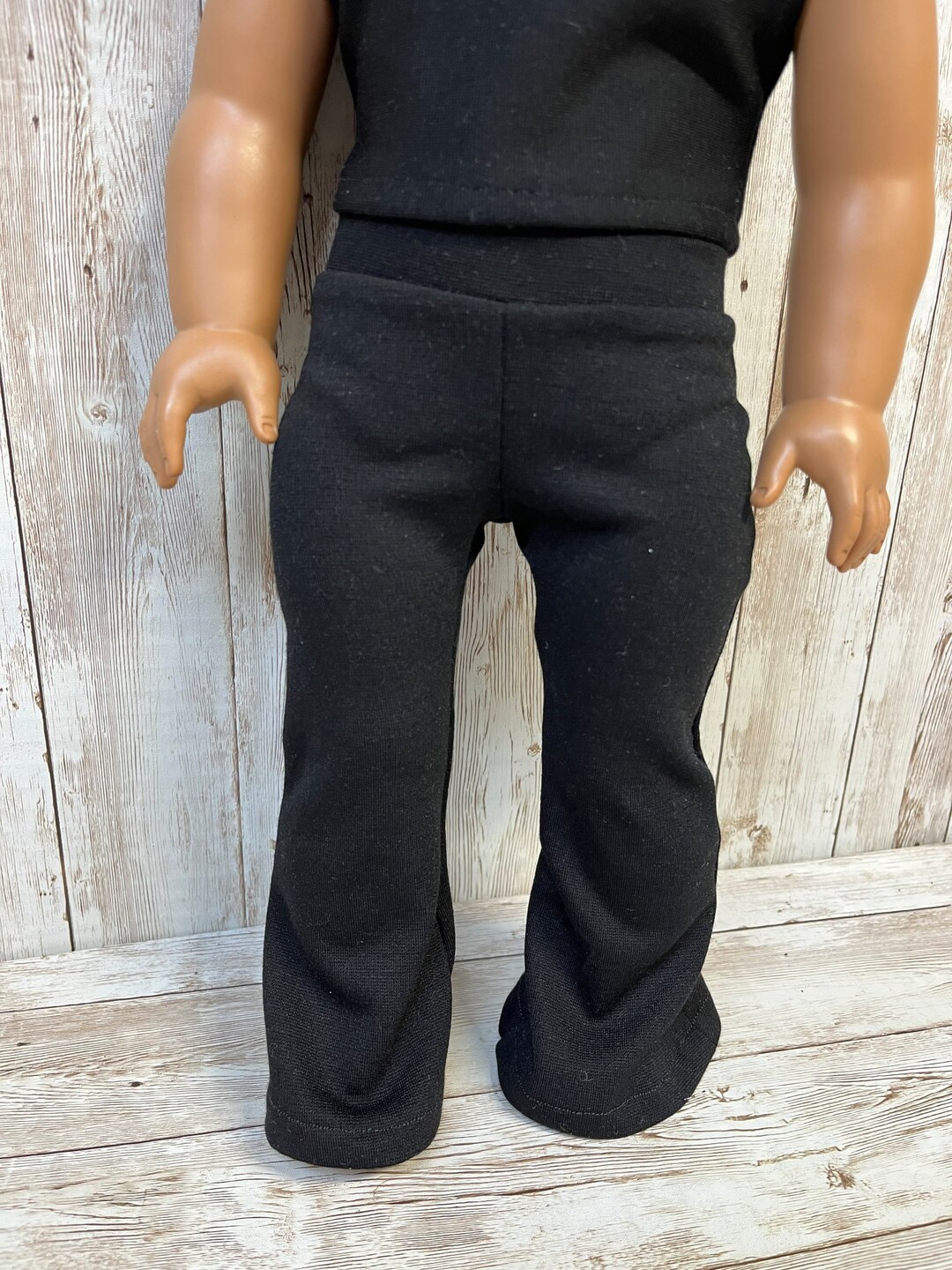 Black Bell Bottom Pants 18 Inch Doll Clothes - Etsy
