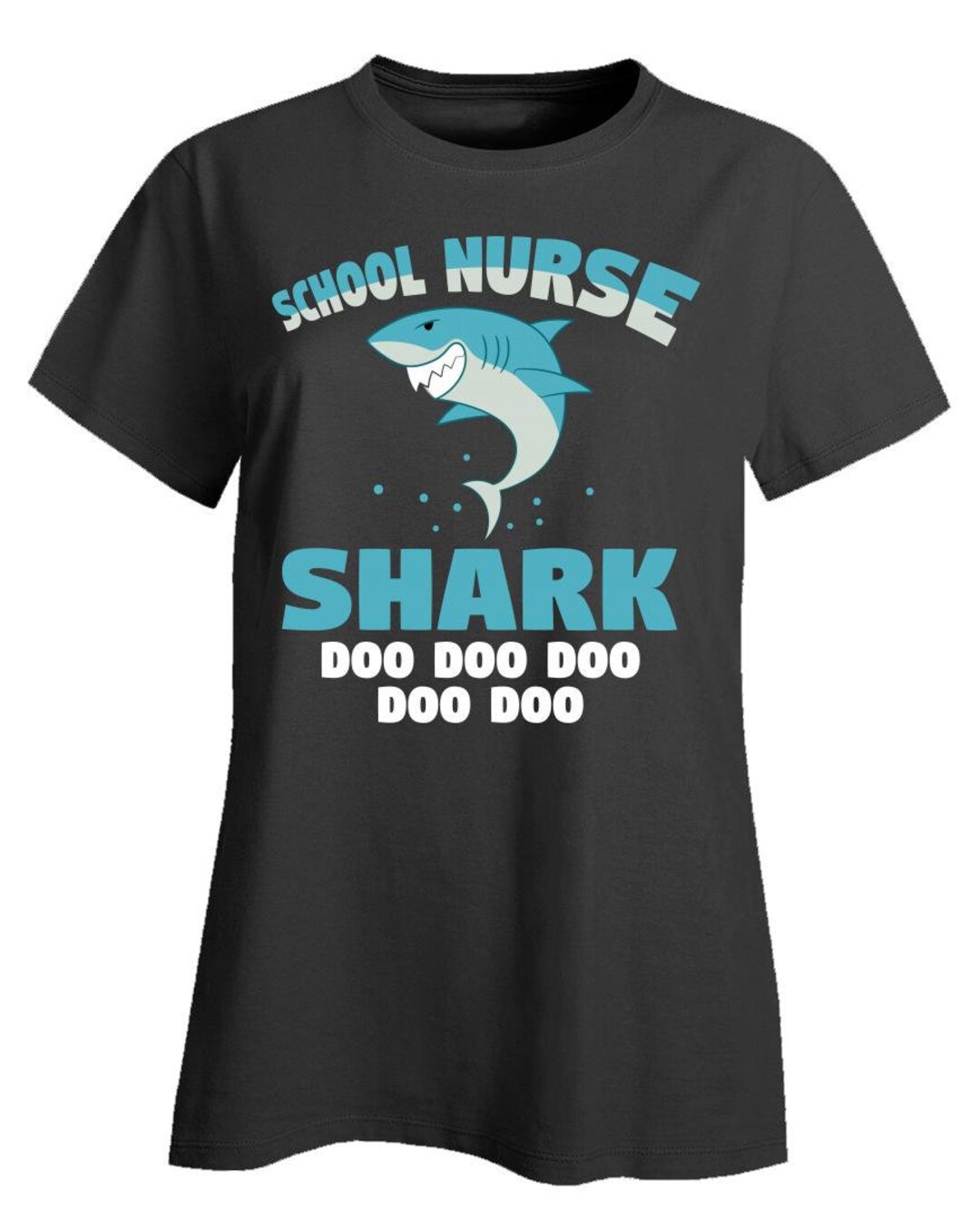 Nursing School Nurse Shark - Ladies T-shirt - Etsy