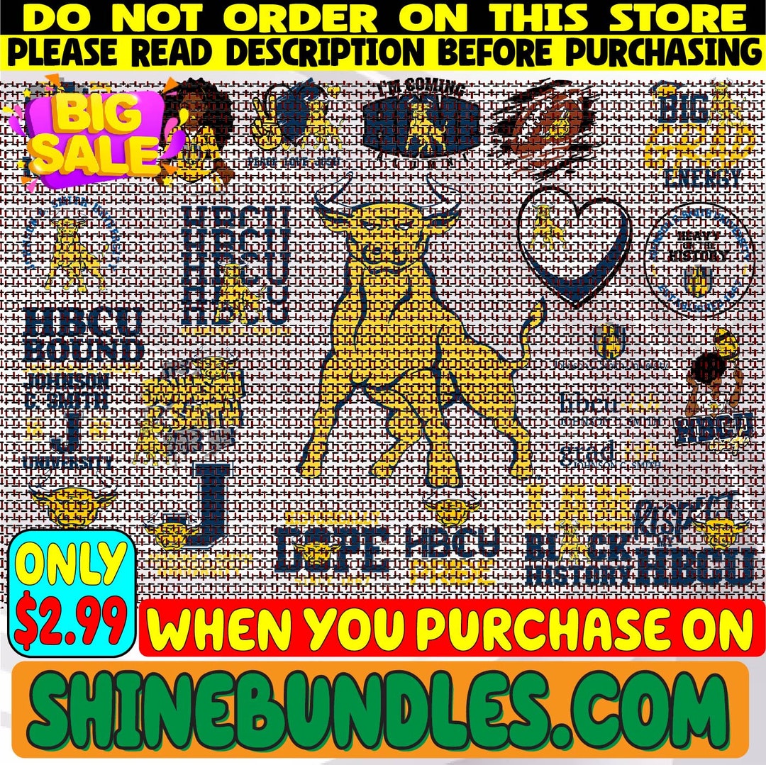 Johnson C. Smith Svg HBCU Svg Collections HBCU Svg Football - Etsy