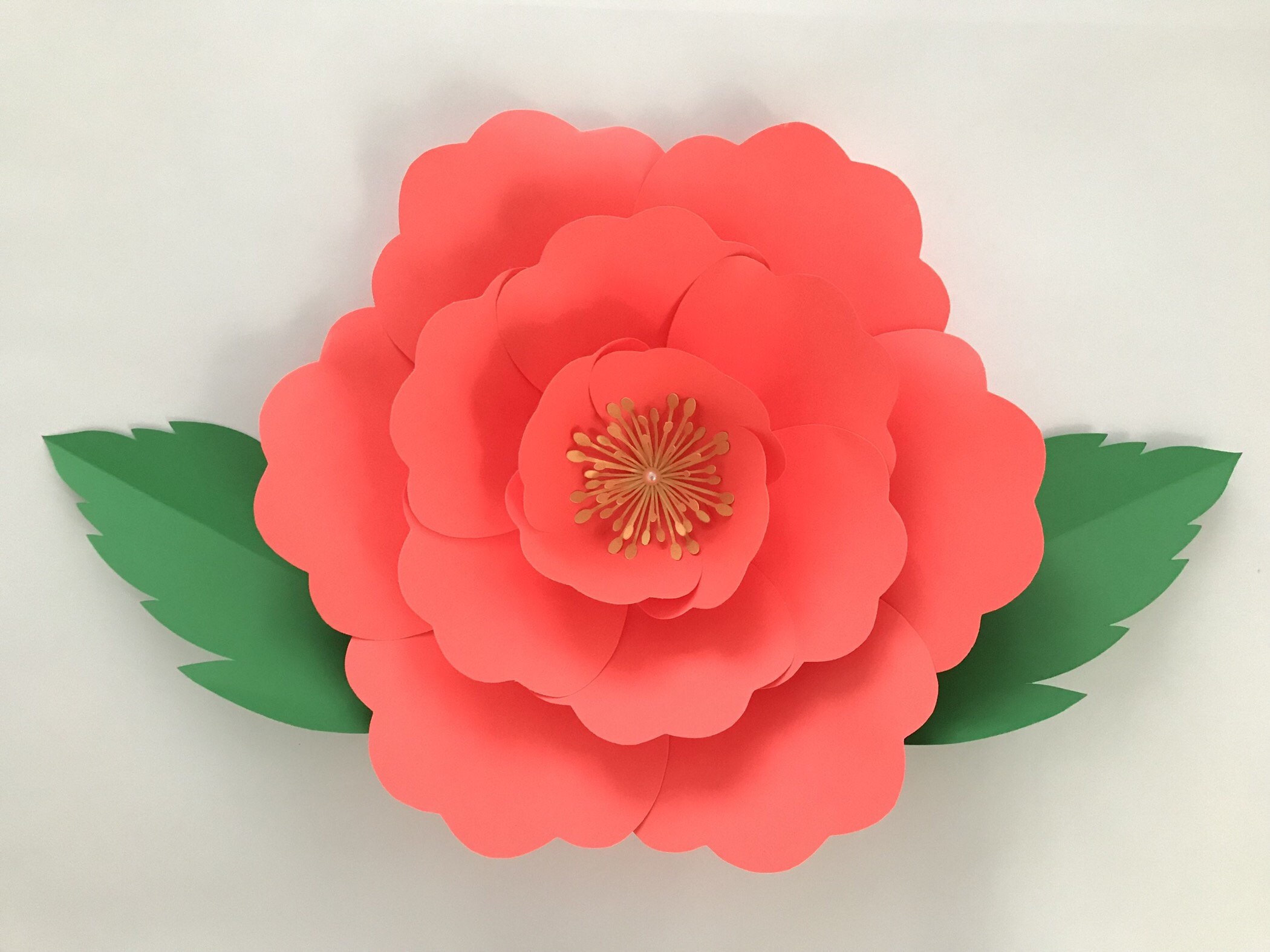 Rose Leaf SVG DXF PNG Pdf Paper Flower Leaves Svg Branch Svg - Etsy UK