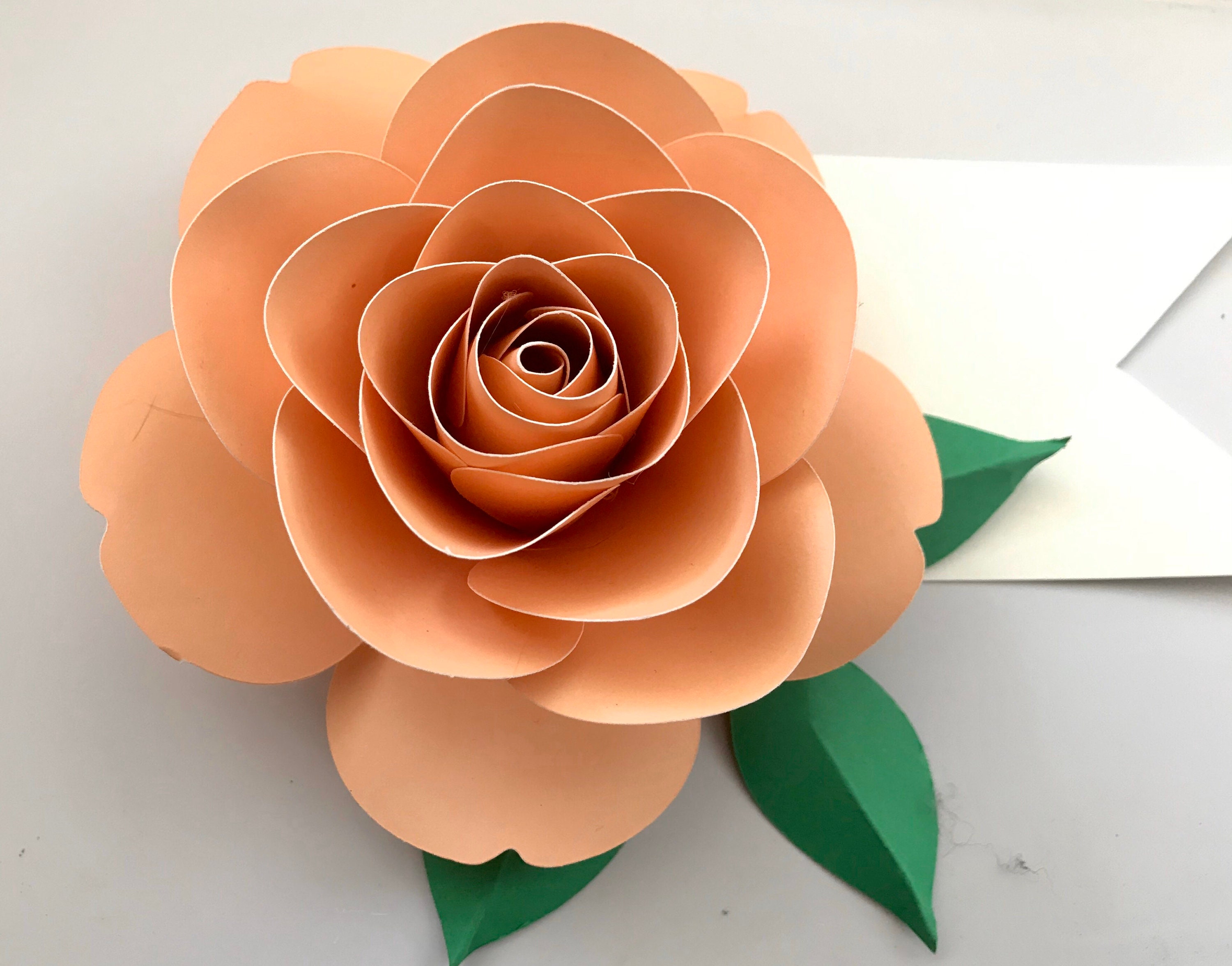Small Rose Paper Flower Template SVG DXF PNG Pdf 3D Rose Svg - Etsy UK