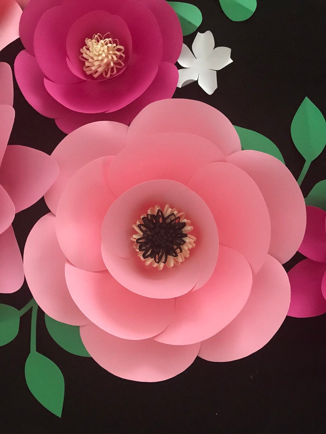 Paper Flower Center Diy Without Machine Cutting for Giant - Etsy