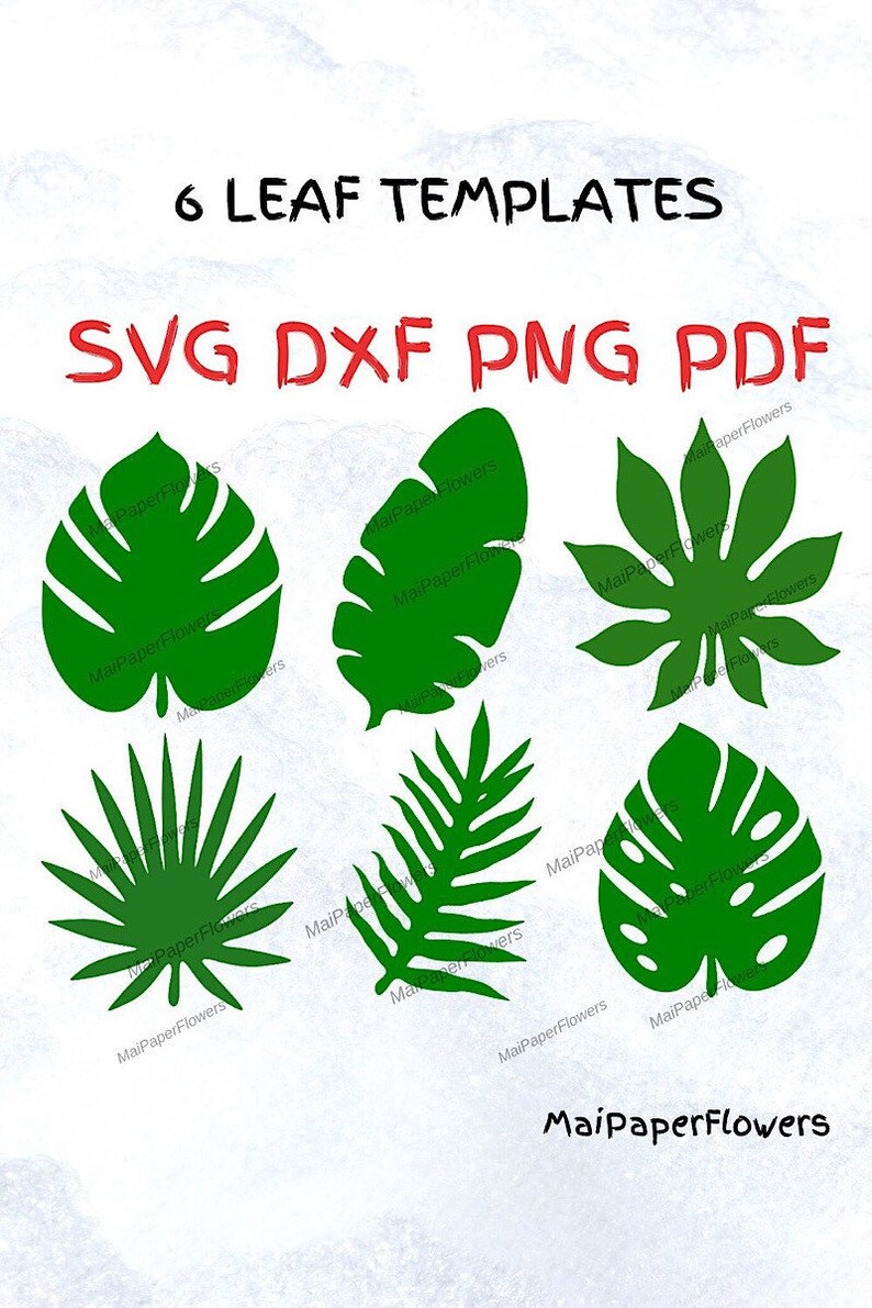 6-tropical-paper-leaves-svg-pdf-dxf-png-leaves-templates-etsy
