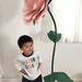 Self Standing Paper Flower Stem Tutorial Giant Flower Stand - Etsy