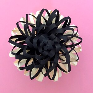 Paper Flower Center Diy Without Machine Cutting for Giant Flower ...