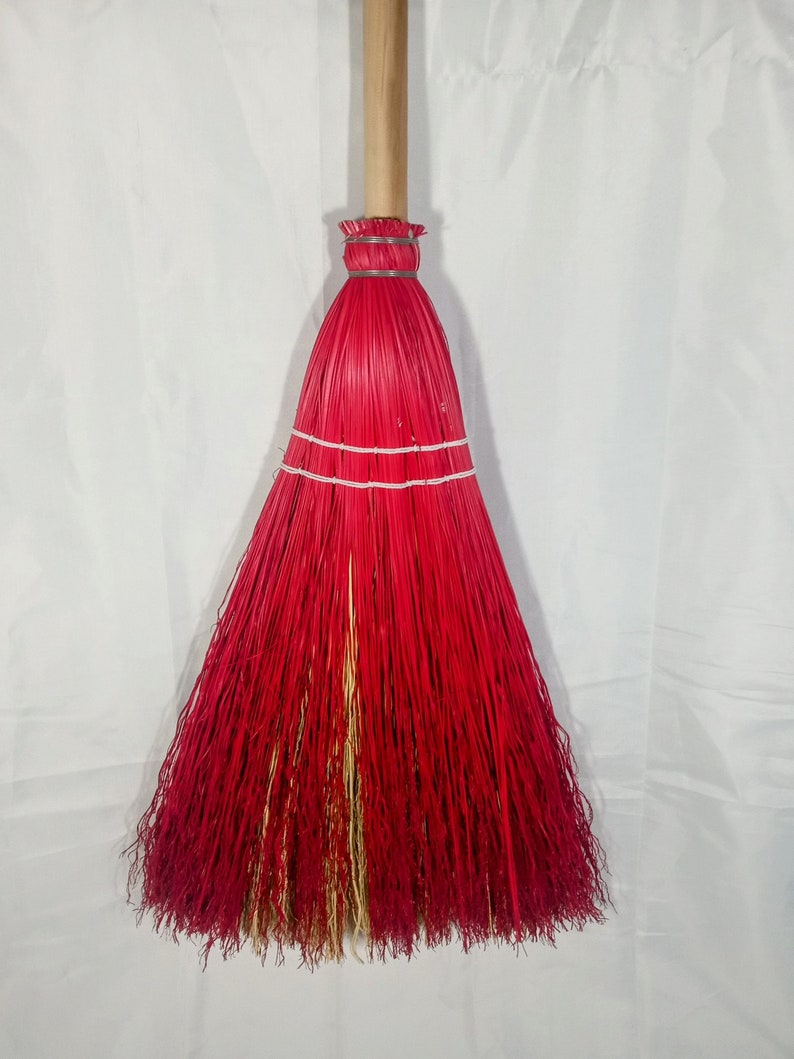 Red Kitchen Broom - Etsy