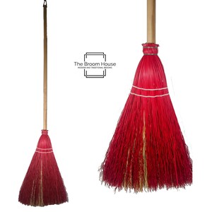Red Kitchen Broom - Etsy