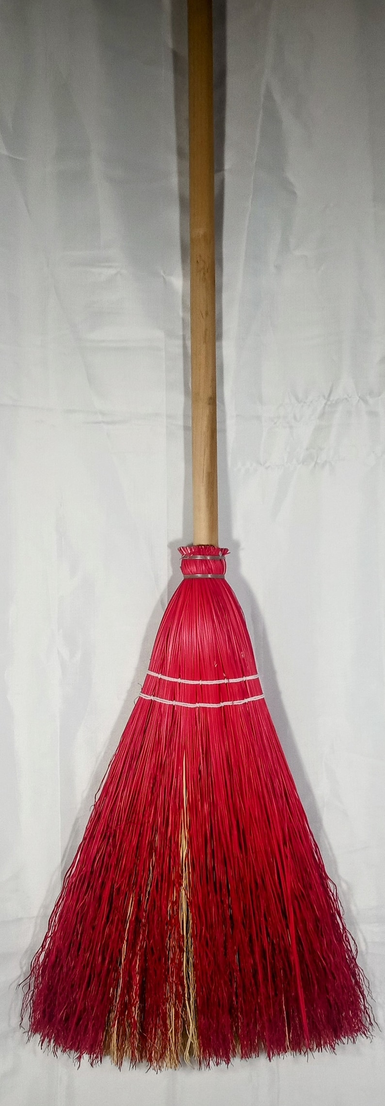 Red Kitchen Broom - Etsy