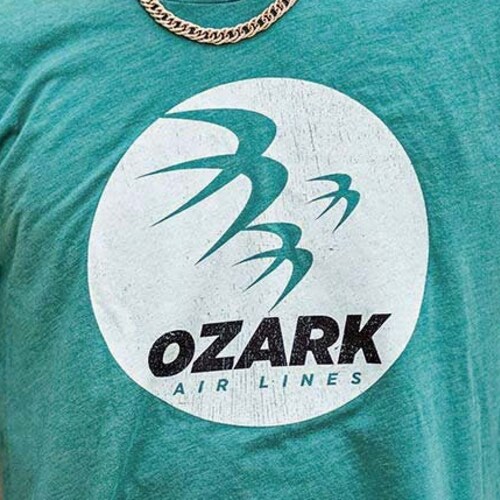 Ozark Air Lines St. Louis Short Sleeve T-shirt Bygone Brand | Etsy