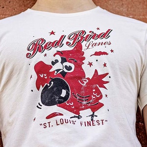 Red Bird Lanes St. Louis Bowling Alley Short-Sleeve Unisex | Etsy