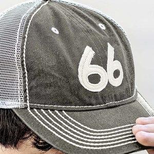 Route 66 Mesh Cap Bygone Brand Retro Hats - Etsy