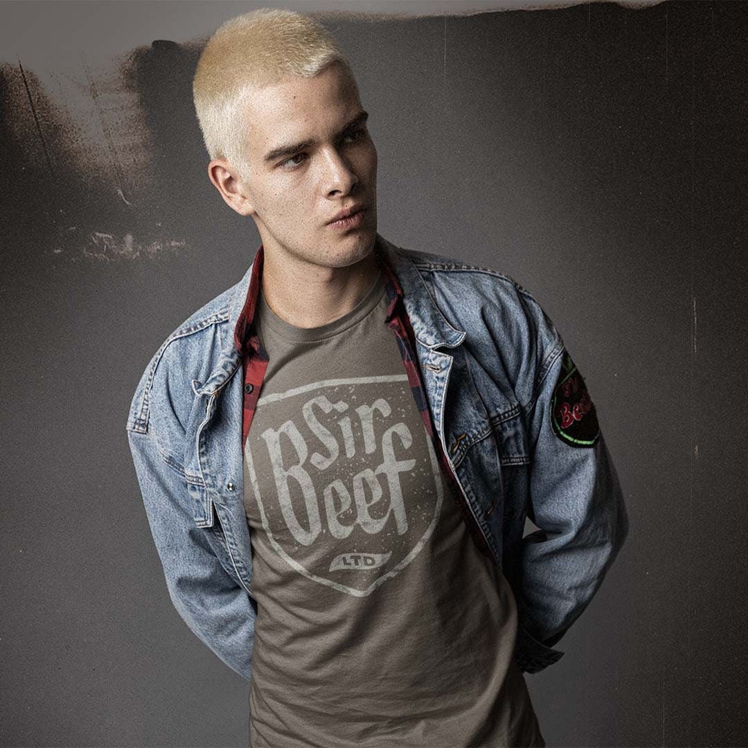 Sir Beef Restaurant Bygone Brand Short-sleeve Unisex T-shirt - Retro ...
