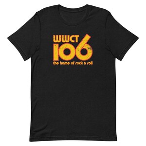 WWCT 106 Unisex T-shirt - Peoria Bygone Brand Retro Tees - Etsy