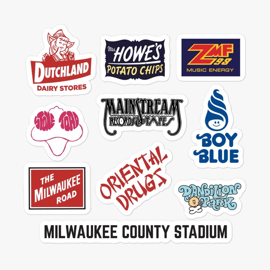 Milwaukee Icons Sticker Sheet - Etsy