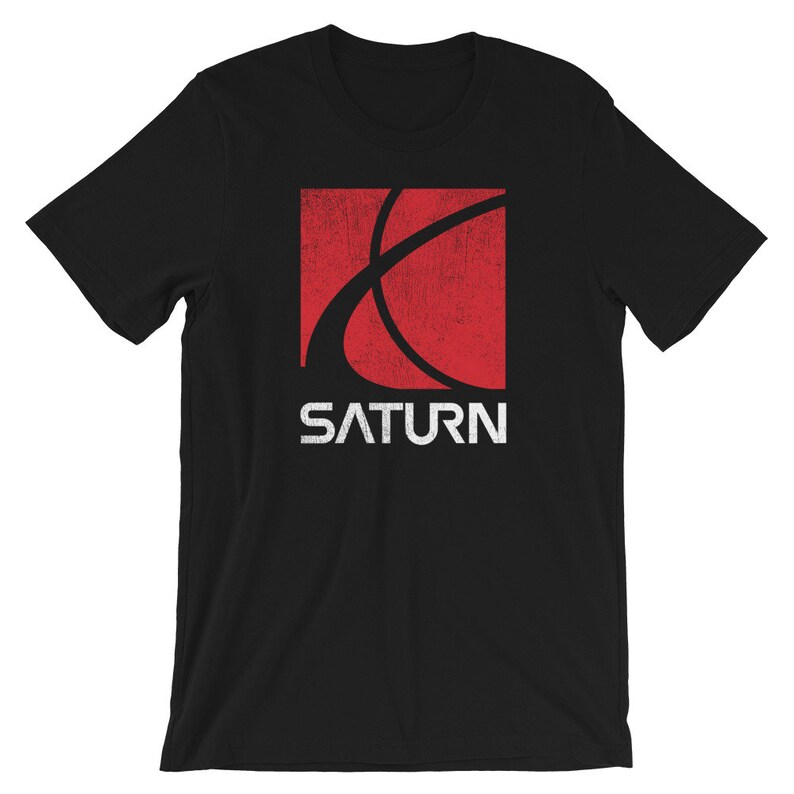 Saturn Motors Short-sleeve Unisex T-shirt Bygone Brand Retro - Etsy