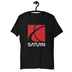 Saturn Motors Short-sleeve Unisex T-shirt Bygone Brand Retro Car ...