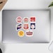 Beer Brand Sticker Sheet - Etsy