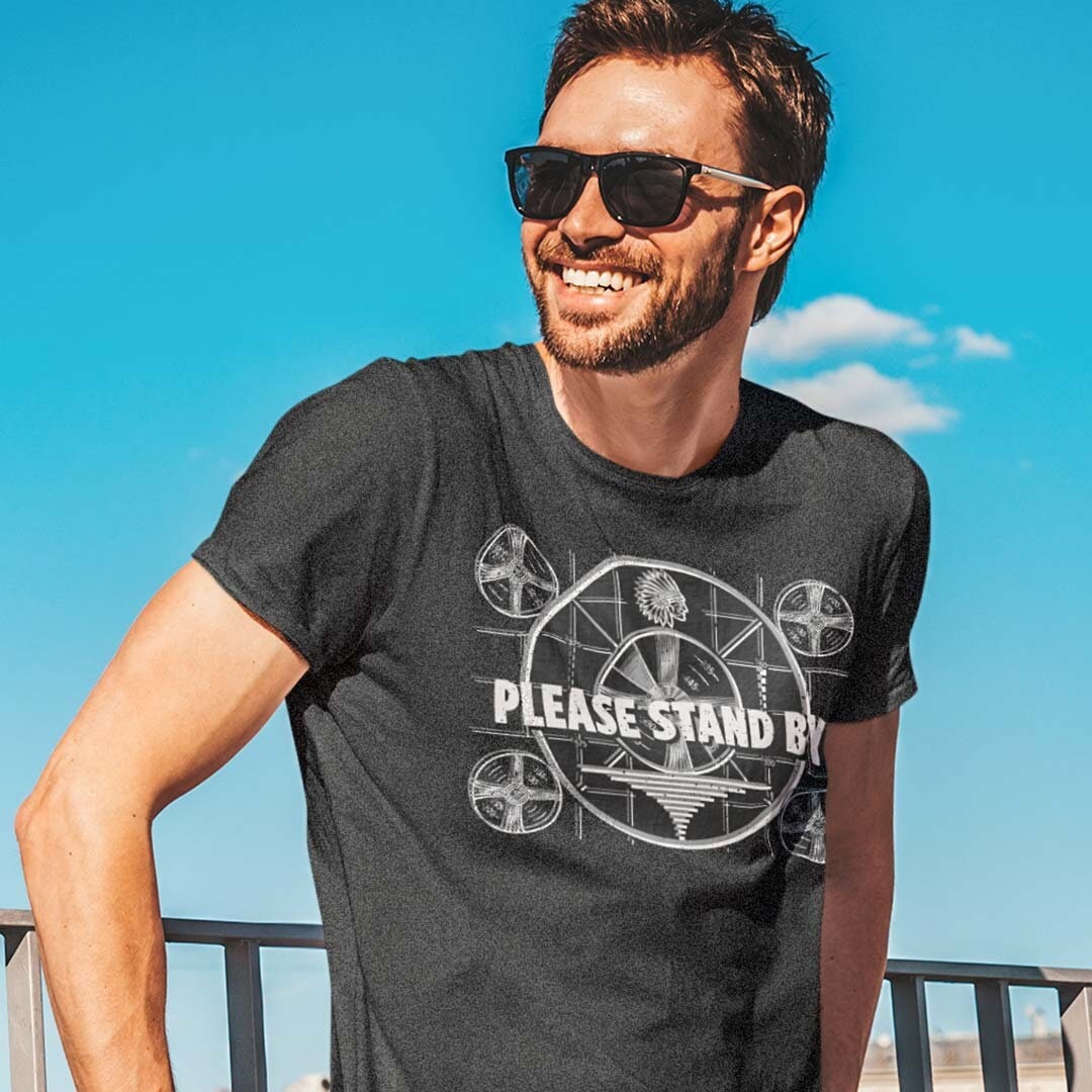 Please Stand by Indian Head Test Pattern Short-sleeve Unisex - Etsy