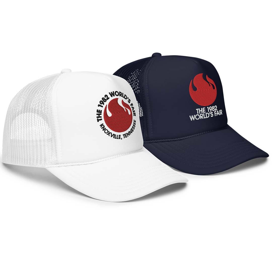 Knoxville Worlds Fair 1982 Retro Foam Trucker Hat - Bygone Brand Caps ...