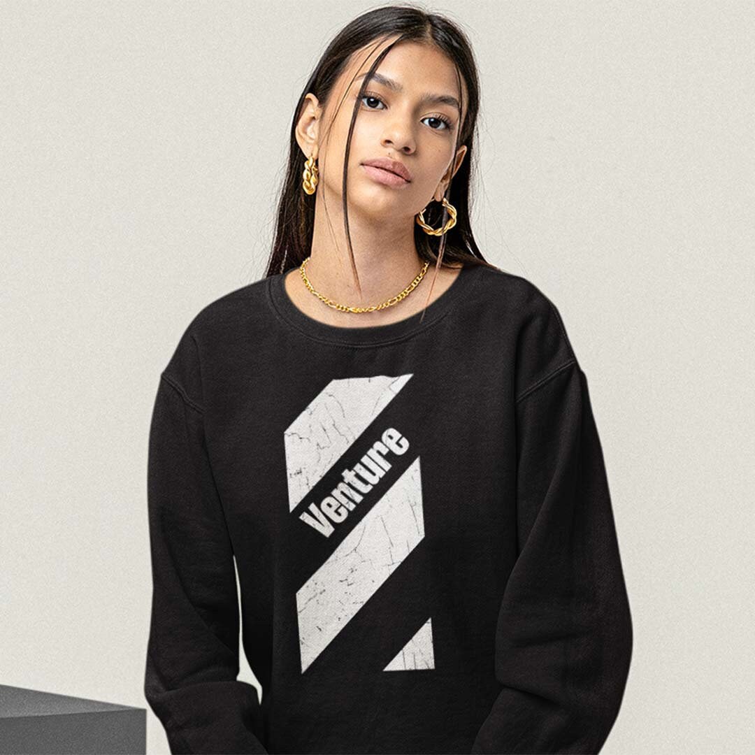 Venture Unisex Retro Crewneck & Hoodie Sweatshirt - Etsy