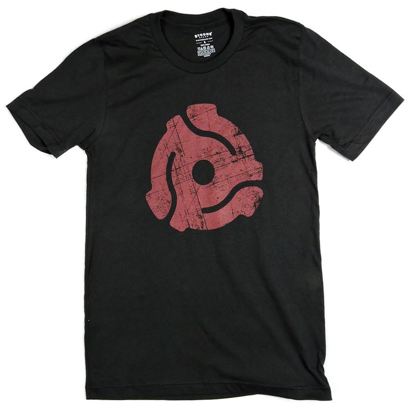 45 RPM Adapter Unisex T-Shirt Bygone Brand retro icon tees | Etsy