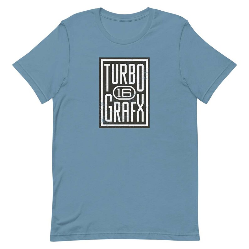 Turbografx 16 Video Game Short-sleeve Unisex T-shirt Bygone - Etsy