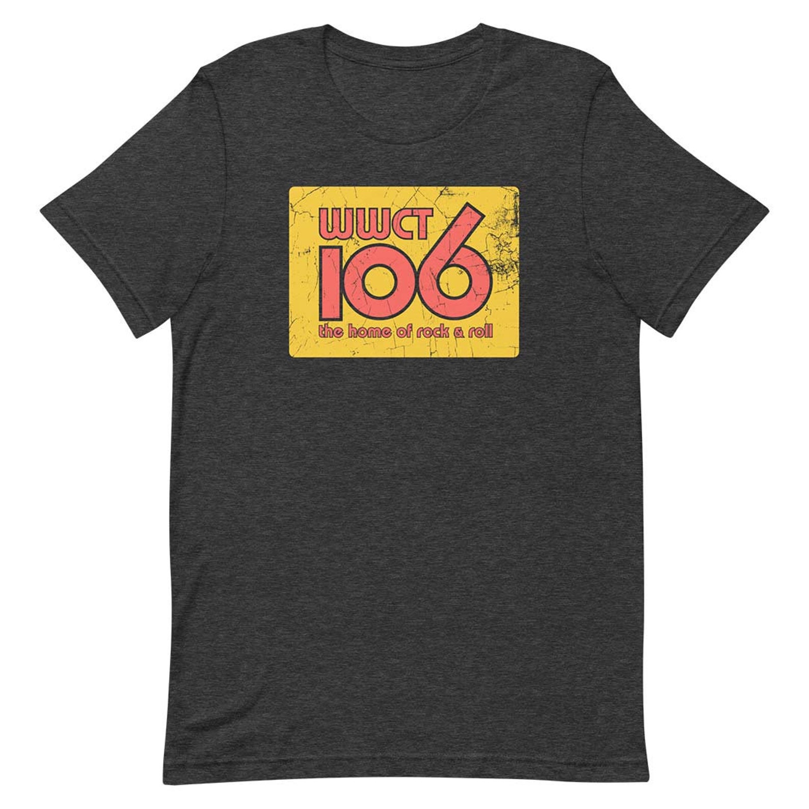 WWCT 106 Unisex T-shirt - Peoria Bygone Brand Retro Tees - Etsy