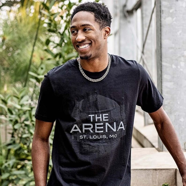 The Arena Unisex T-shirt - St. Louis Bygone Brand Retro Tees - Etsy