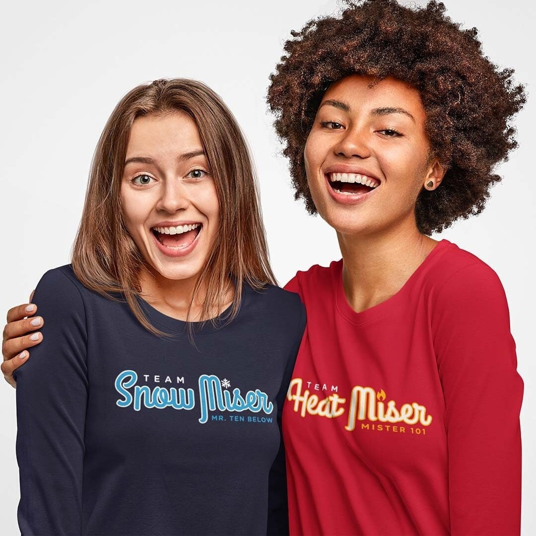 Team Snow & Heat Miser Unisex Long Sleeve Tee - Etsy