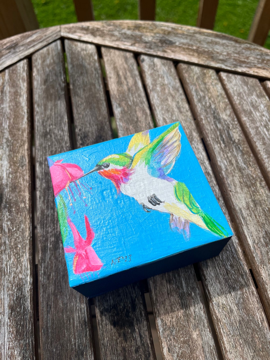 Hummingbird Box - Etsy