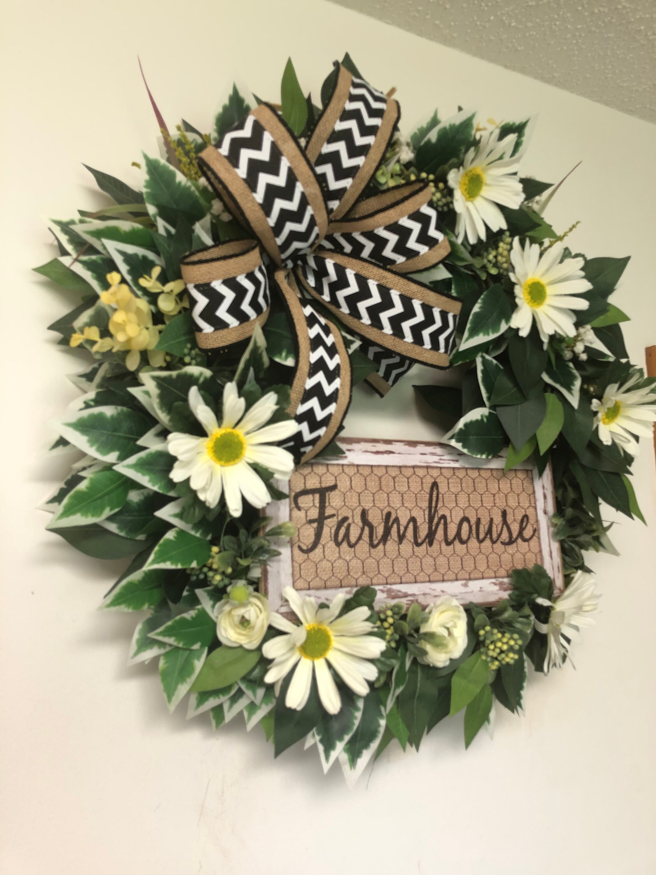 Farmhouse Wreath,country Wreath, Rustic Wreath, Farmhouse Decor ...