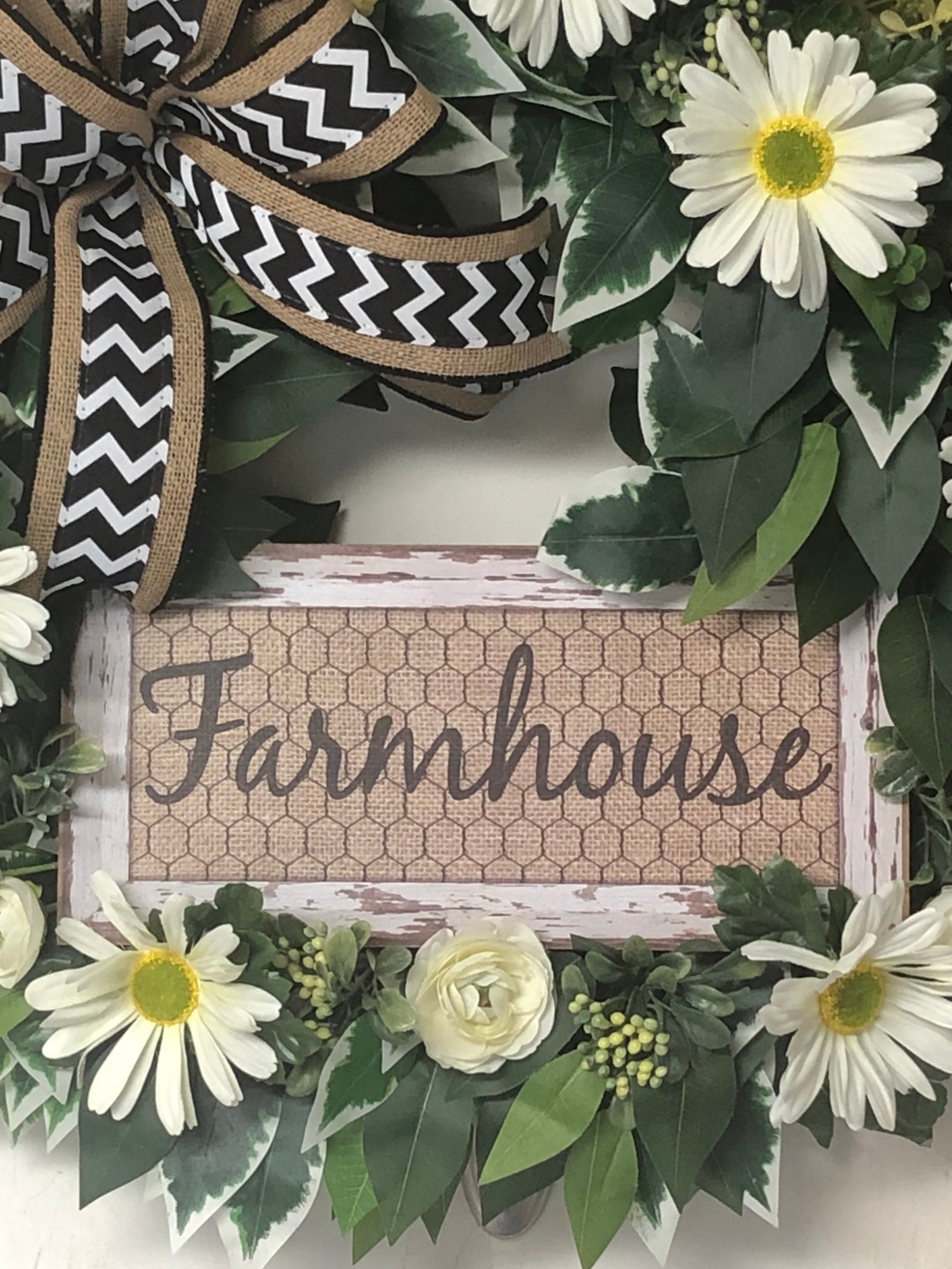 Farmhouse Wreath,country Wreath, Rustic Wreath, Farmhouse Decor ...