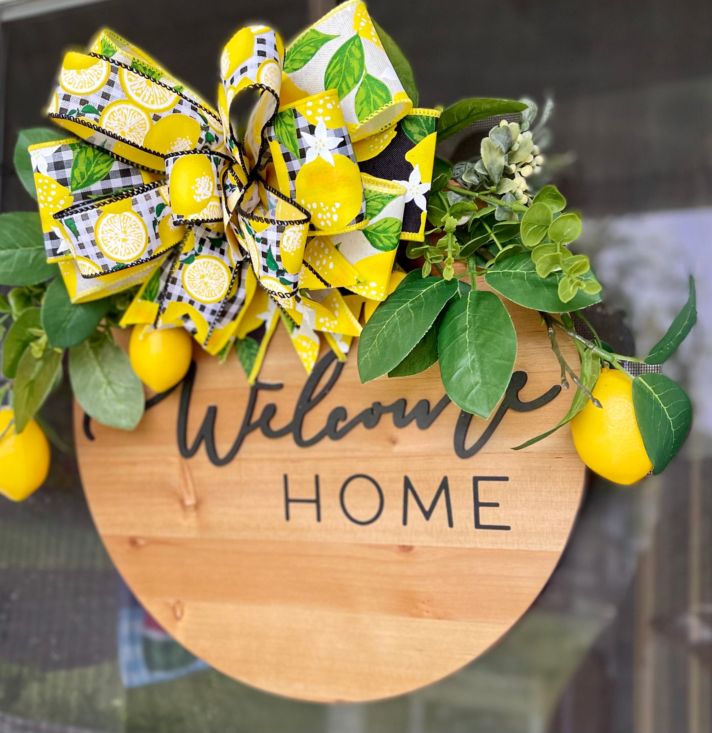Welcome Home Door Hangerwelcome Home Signfront Door - Etsy
