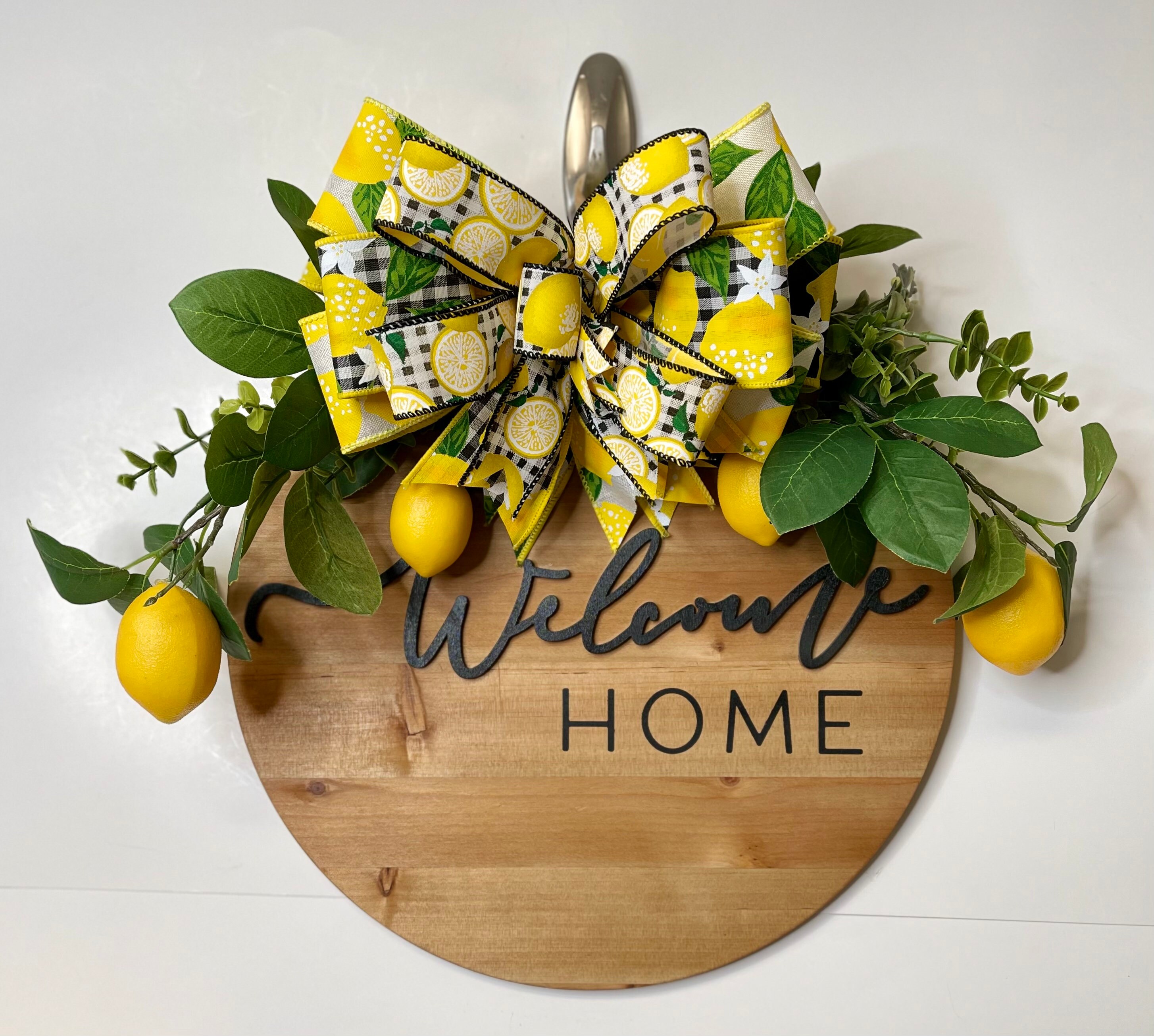 Welcome Home Door Hangerwelcome Home Signfront Door - Etsy