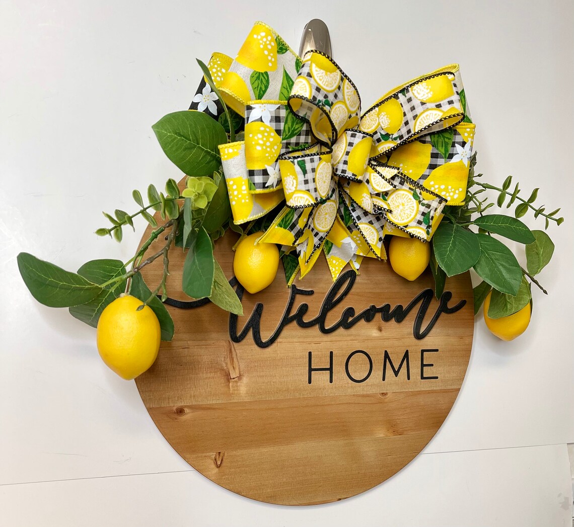 Welcome Home Door Hangerwelcome Home Signfront Door - Etsy