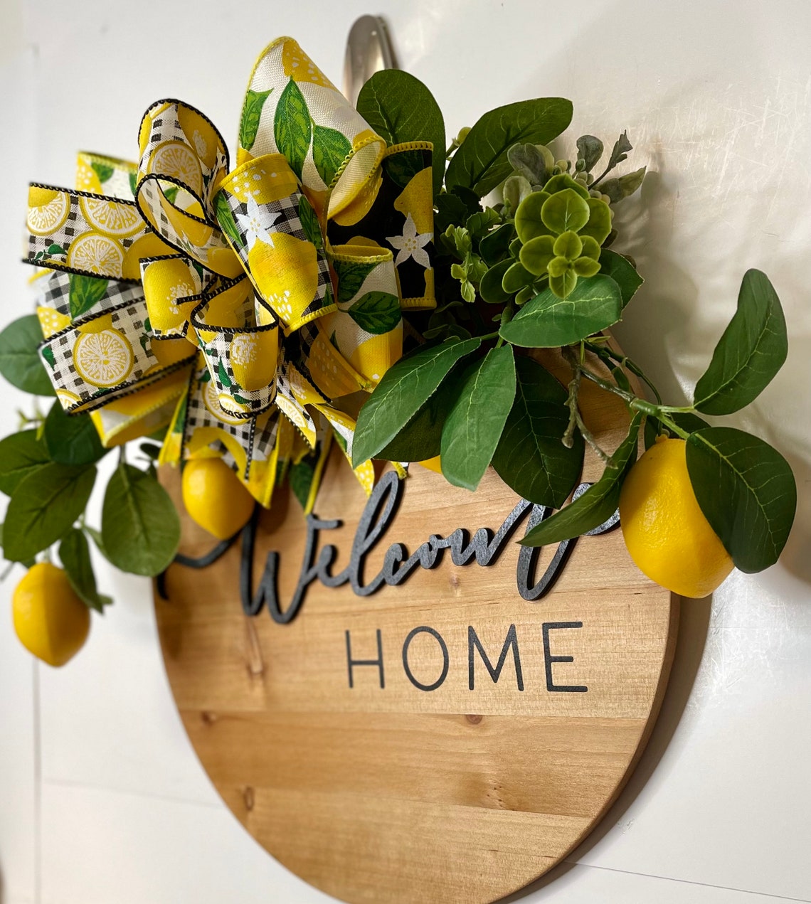 Welcome Home Door Hangerwelcome Home Signfront Door - Etsy