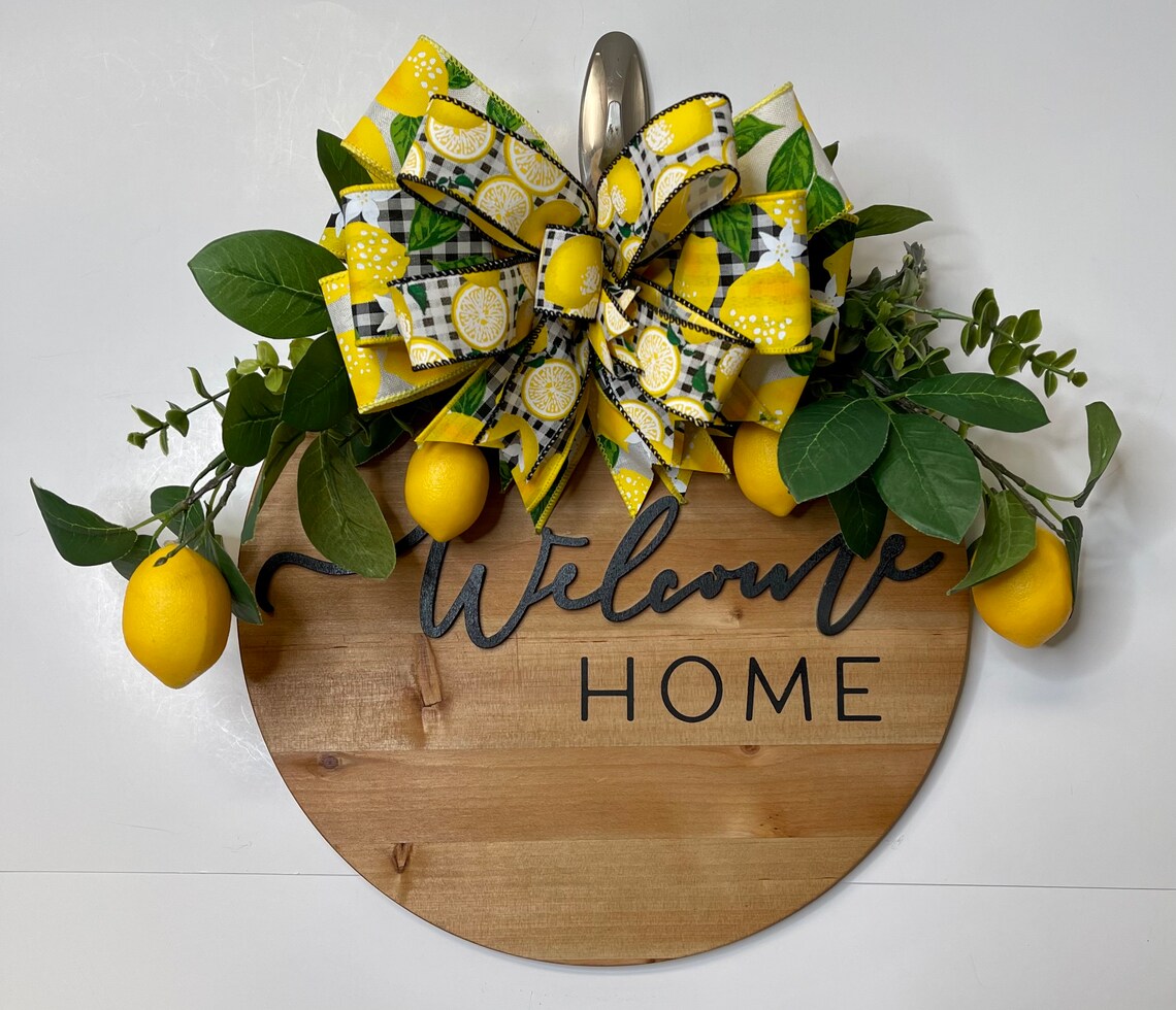 Welcome Home Door Hangerwelcome Home Signfront Door - Etsy