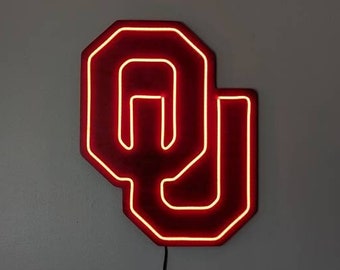 Ou Neon Sign - Etsy