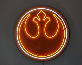 Rebel Neon Sign - Etsy