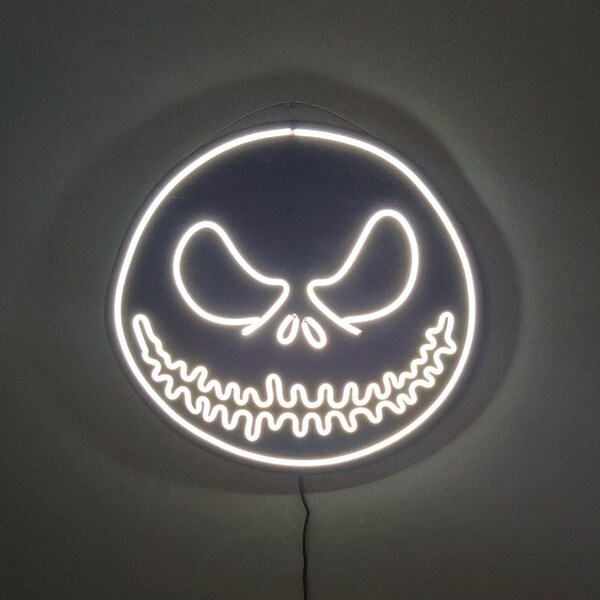 Jack Skellington Neon - Etsy